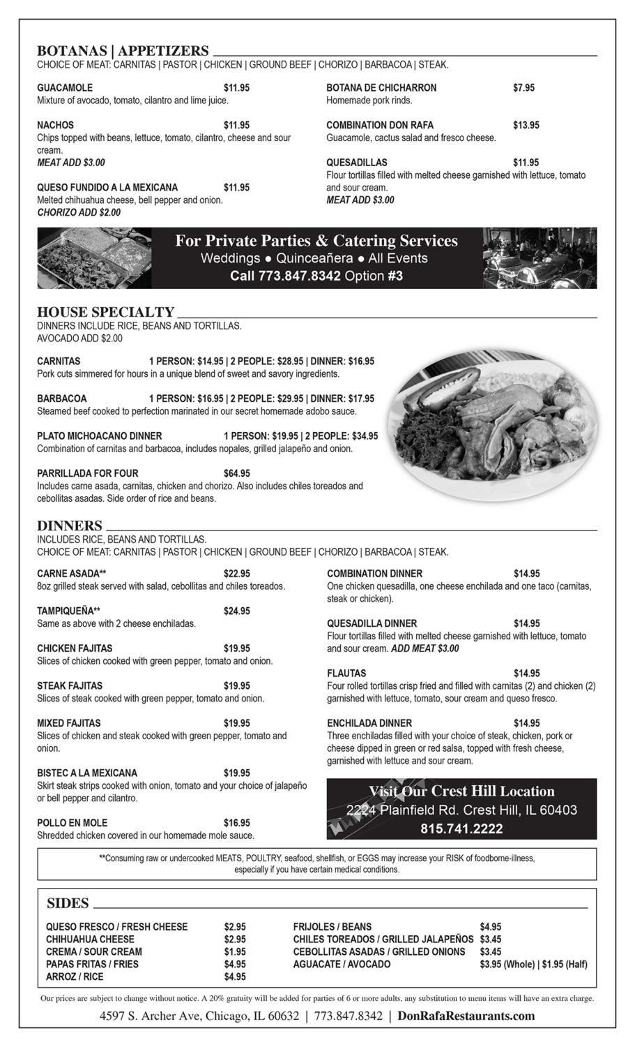 Don Rafa Chicago - Don Rafa Restaurants